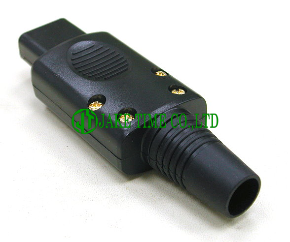 Audio Connector IEC 60320 C13 Power Connector Black, Gold Plated - Buy ...
